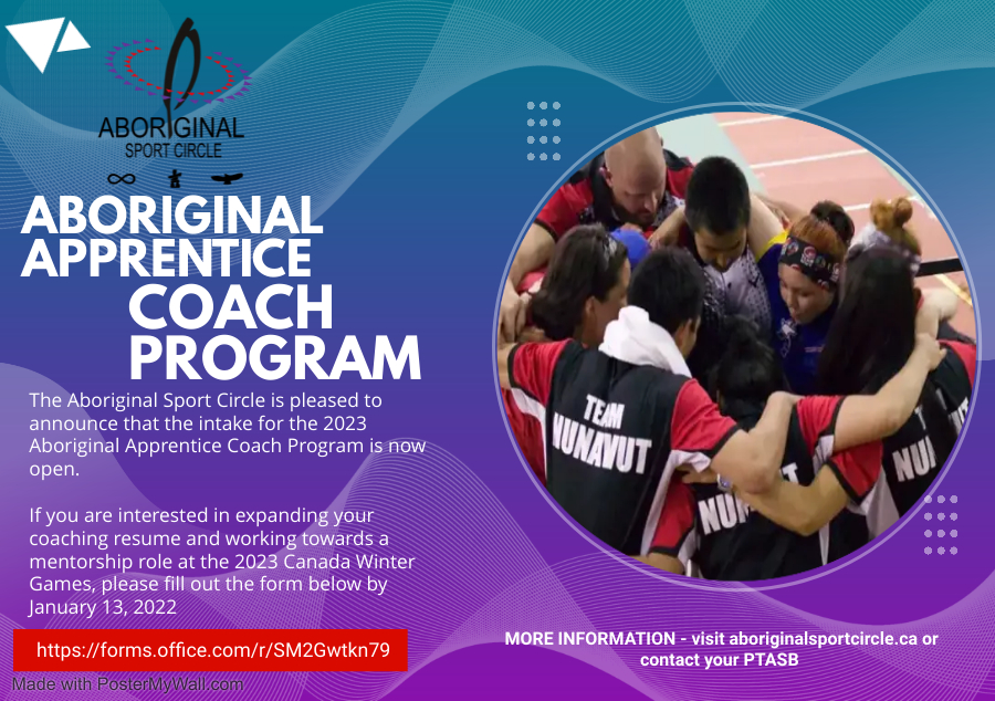 2023 Canada Games Aboriginal Apprentice Coach Program | Aboriginal ...