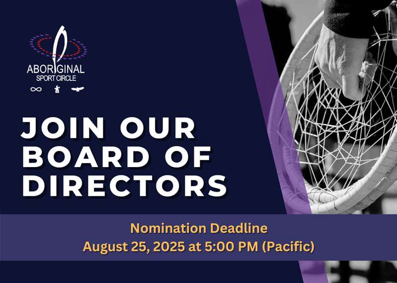 Join our Board of Directors | Aboriginal Sport Circle